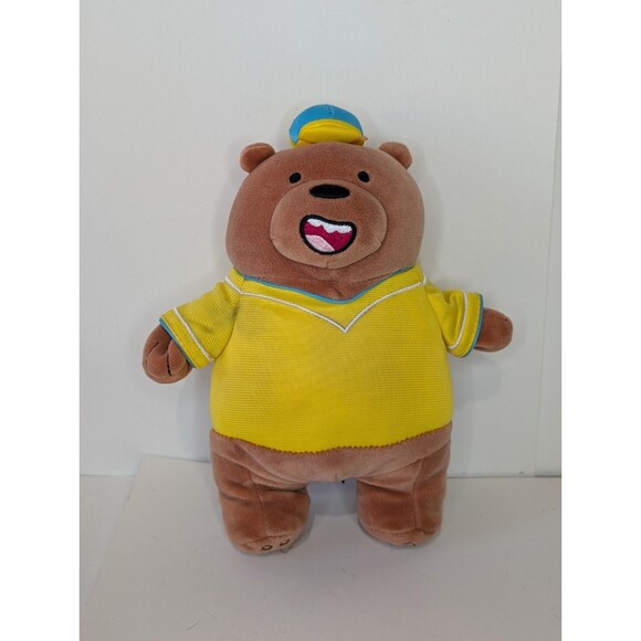 Toys | Miniso X We Bare Bears Grizzly W Outfit Plush Doll Toy 9 | Poshmark